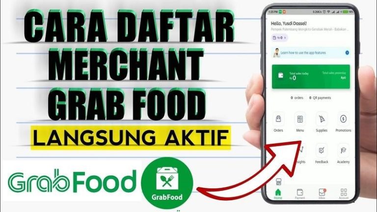 Cara Daftar GrabFood | Konsultan Bisnis Satoeasa